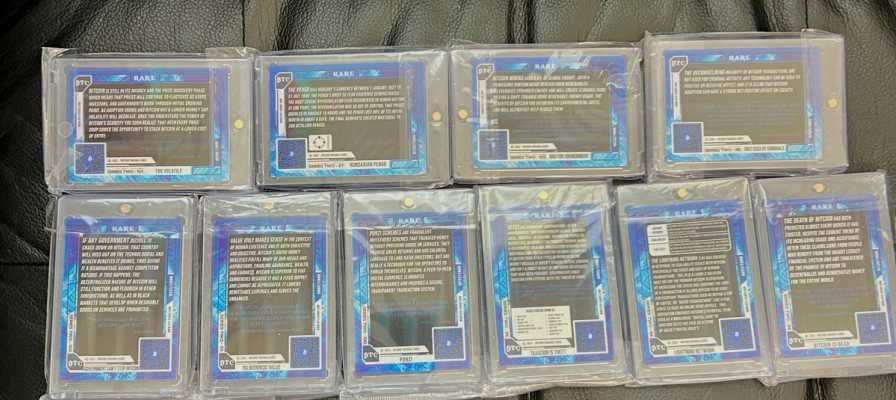 Full Set of (10) Series 2 Blue Rare Cards | Scarce City