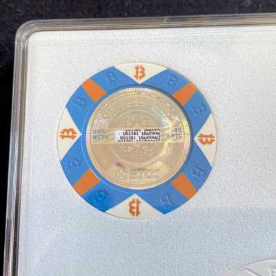 BTCC Bitcoin Poker Chips - 5 chips set | Scarce City