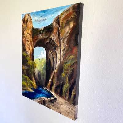 Prison Painting: "Archway" (24x30”) | Scarce City