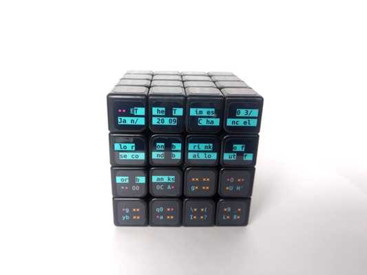 Genesis Block (4x4 cube) | Scarce City