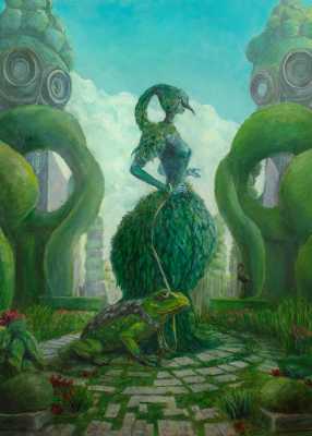 UNTAMED Framed Painting & Token | Scarce City