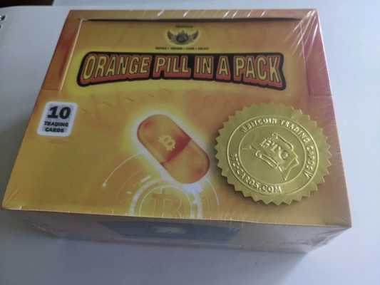 S1 “Orange Pill in a Pack” Box (24 packs) - Auction #3 | Scarce City