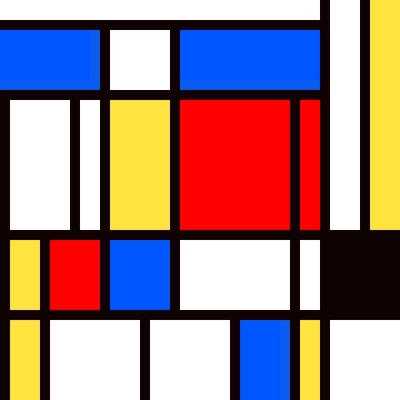 Stamp #246 | The Mondrian | Scarce City