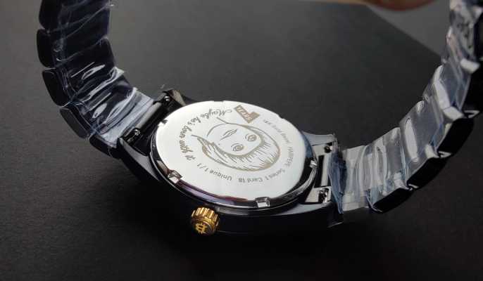 (18K Solid Gold Bezel) Seven Years of Great Hair Watch #2 | Scarce City