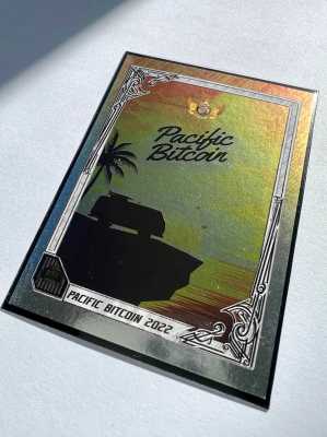 Set of Pacific Bitcoin 2022 Cards (#/999) | Scarce City