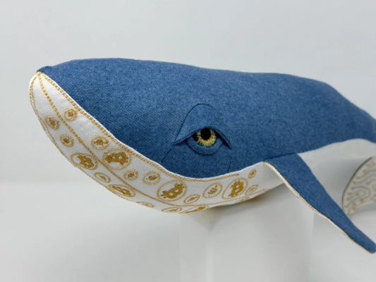 Bitcoin Whale Plush Toy | Scarce City