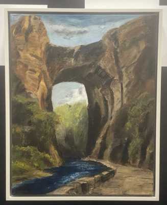 Prison Painting: "Archway" (24x30”) | Scarce City