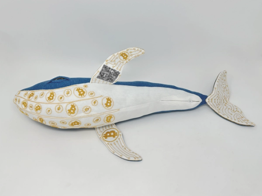 Bitcoin Whale Plush Toy | Scarce City