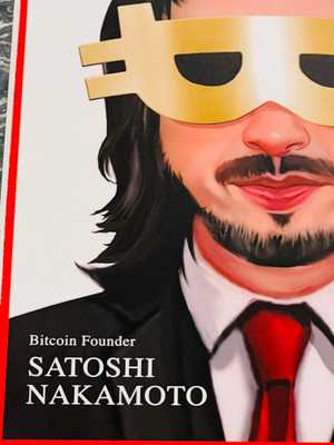 Satoshi Nakamoto Time Magazine Man of the Year Custom Cvr CoinedBits ...