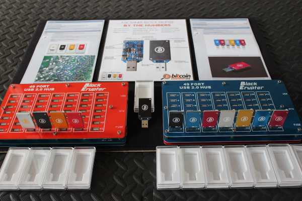 ASICMiner Block Erupter USB Sapphire Complete Collection | Scarce City