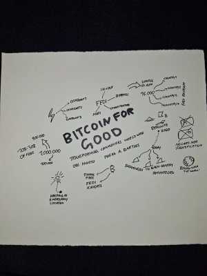 Live Sketch of Philea A. Bartels, Obi Nwosu: Bitcoin for Good ...