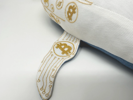 Bitcoin Whale Plush Toy | Scarce City