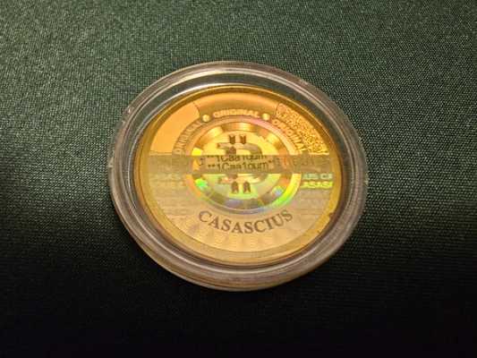 Series 1 Second 1 BTC Casascius Physical Bitcoin | Scarce City