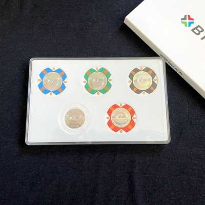 BTCC Bitcoin Poker Chips - 5 chips set | Scarce City