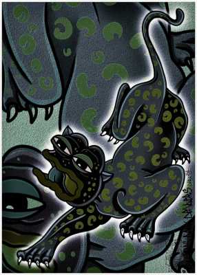 Fake Rare Pepe: PEPEPANTHER.SHADOW | Scarce City