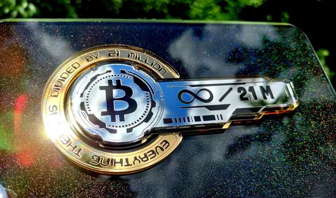 "The Bitcoin Infinity Key" Public Key | Scarce City