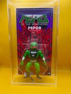Masterspepe - Pepor Action Figure PLUS Rare Pepe Token | Scarce City