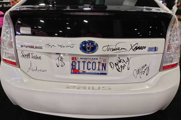 Auction for the First Bitcoin Car | Scarce City