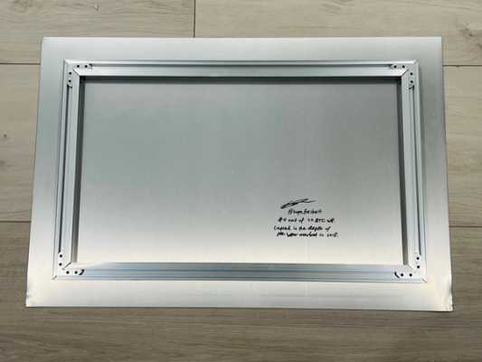 Bitcoin Art 2018 BTC Whitepaper on Metal #4/20 Signed by Artist ...