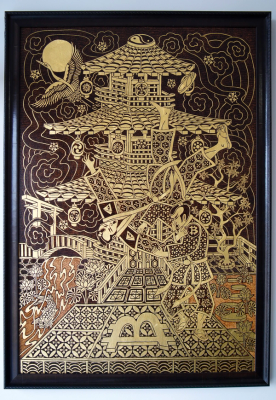 Satoshi Throw artwork & Token | Scarce City