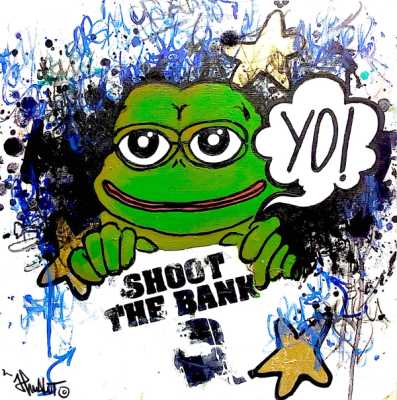 PEPE 'YO!' x SHOOT THE BANK. | Scarce City