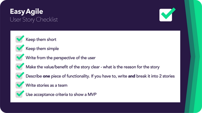 How to Write User Stories in Agile Software Development | Easy Agile