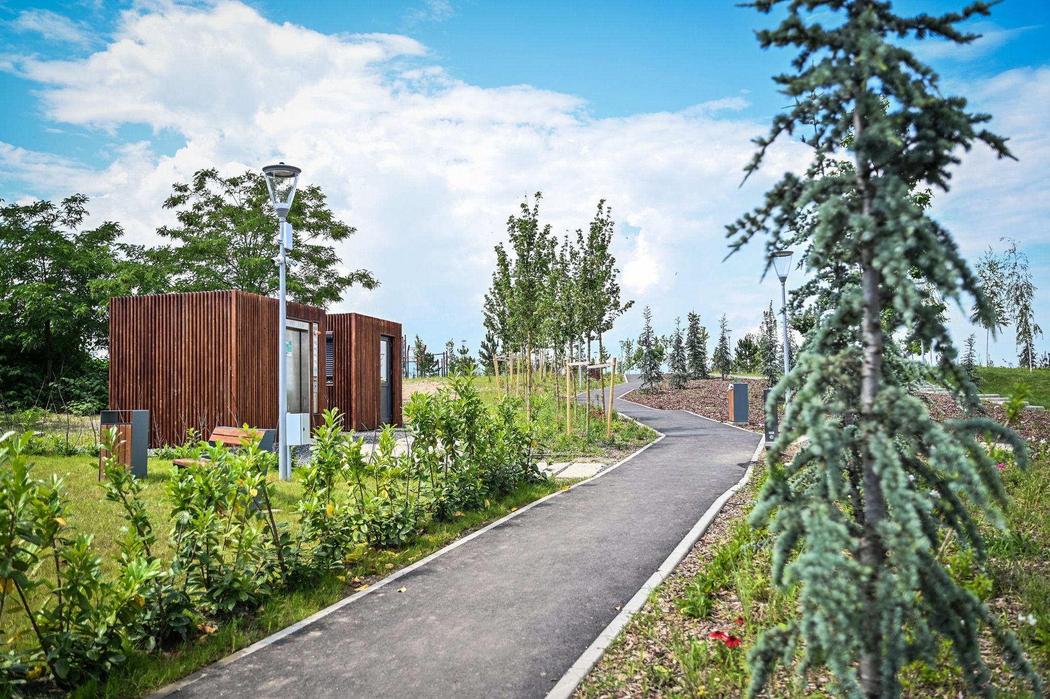 Primăria Sibiu inaugurează Parcul Belvedere cu spectacol cu drone