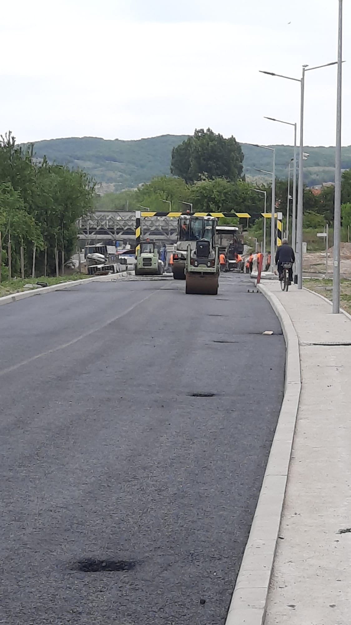Lucrările de pe strada Viitorului se apropie de final
