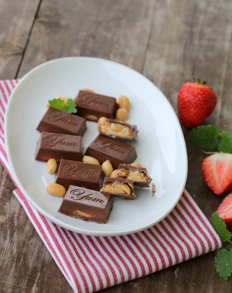 LINDASTUHAUG – Sukkerfri snickers konfekt LINDASTUHAUG – Sukkerfri snickers konfekt