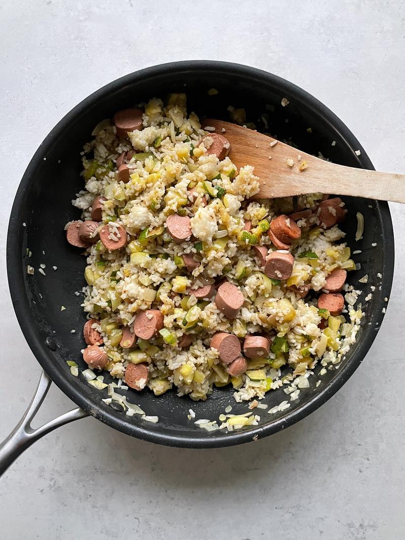 LINDASTUHAUG – Alt-i-ett restemiddag med ris