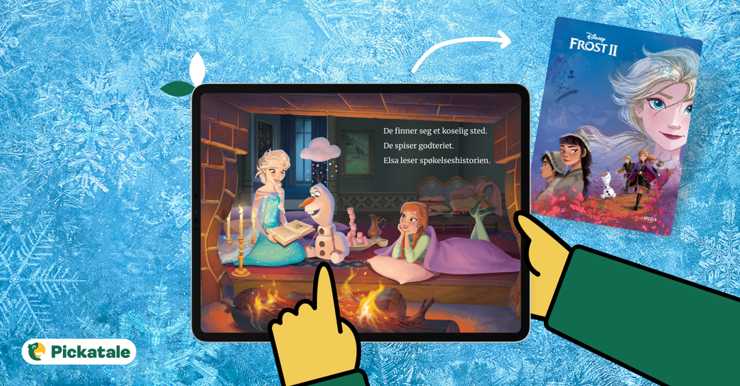 Pickatale - en lese og lytte app for barn! - Pickatale