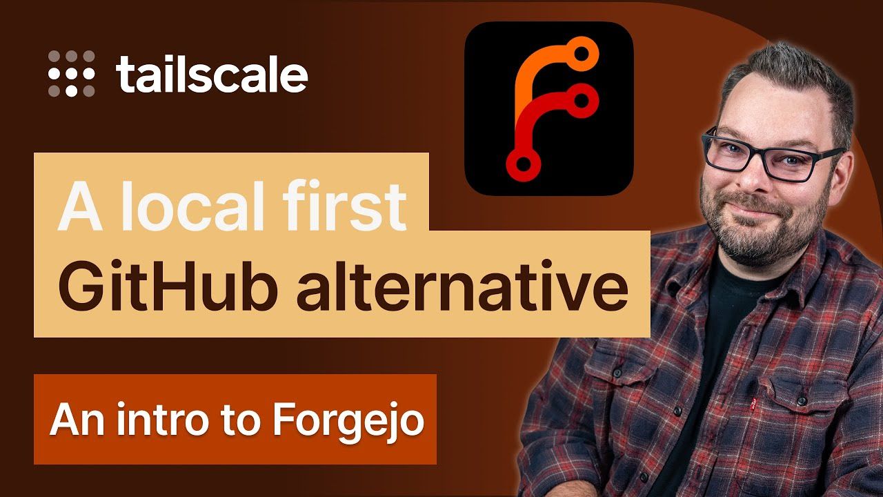 Making your own private, self-hosted Git server with Forgejo and Tailscale