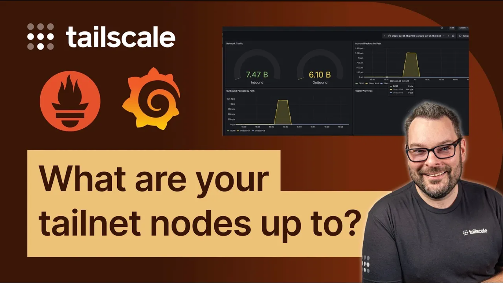 Video: Prometheus monitoring for Tailscale clients