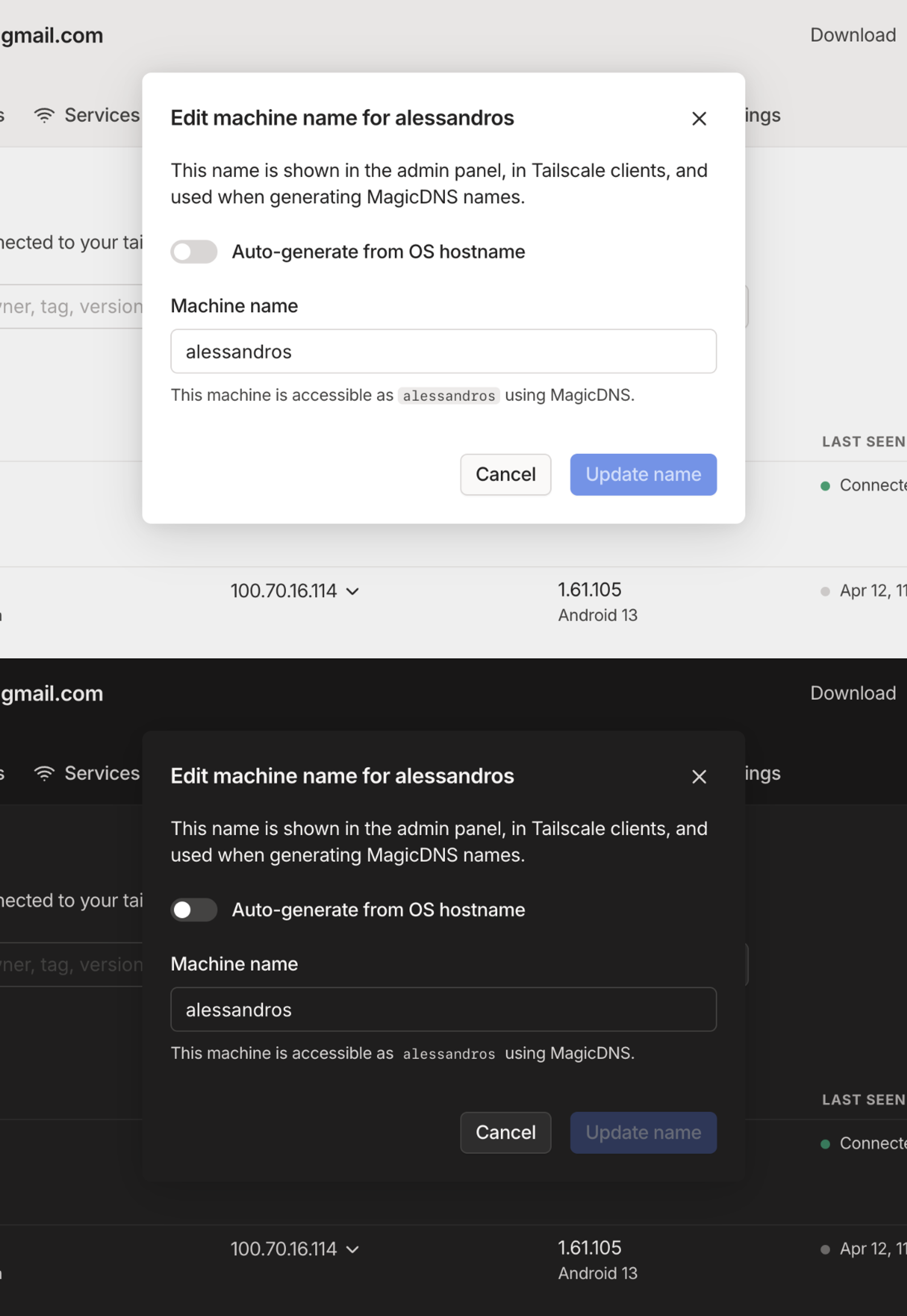 Dark Mode in Tailscale: Technical Insights into the Revamped Admin Console