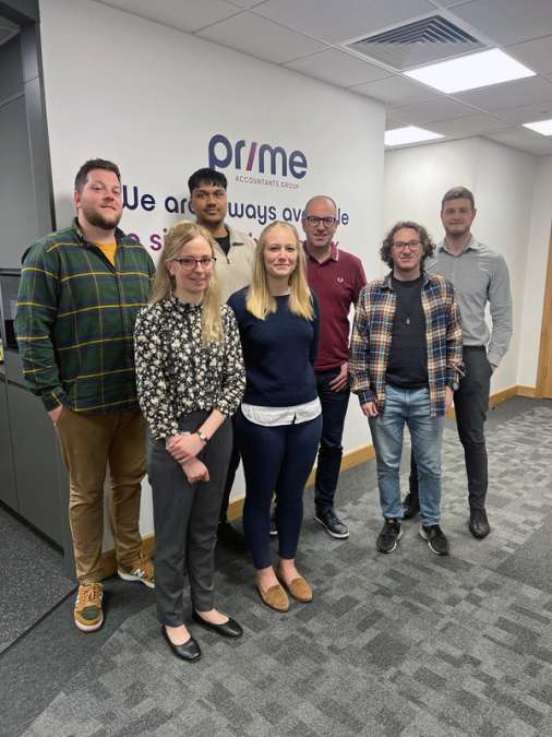 Magnificent seven promotions celebrated at prime accountants | British ...