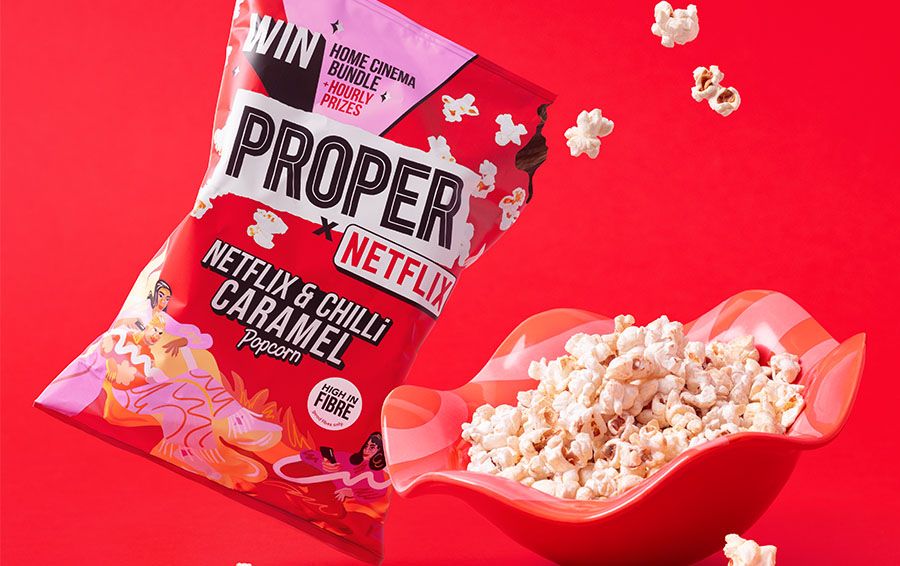 An iconic duo: PROPER Snacks partners with Netflix to launch limited ...