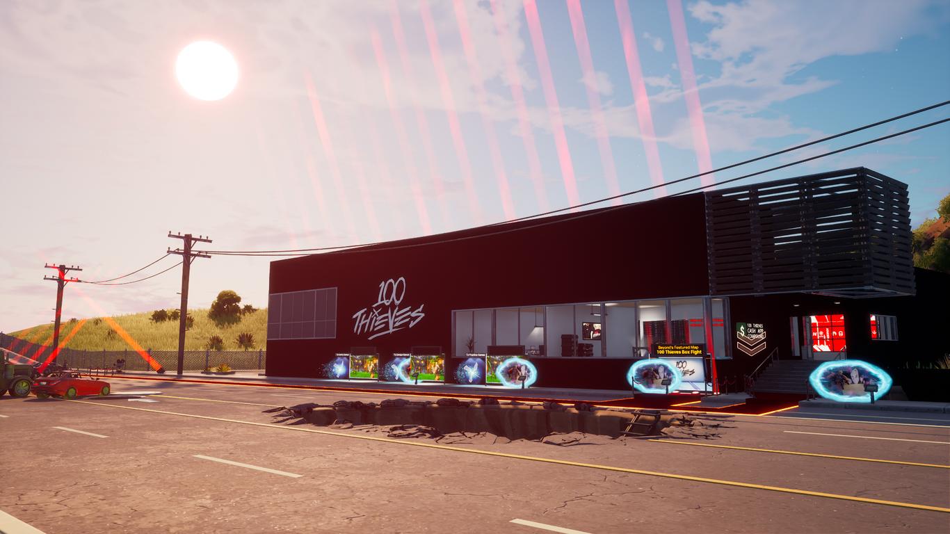 Beyond Creative | 100 Thieves Compound In Fortnite