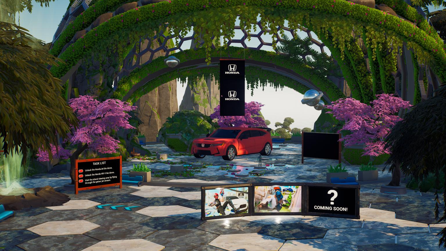 Beyond Creative | Honda Hub In Fortnite Creative