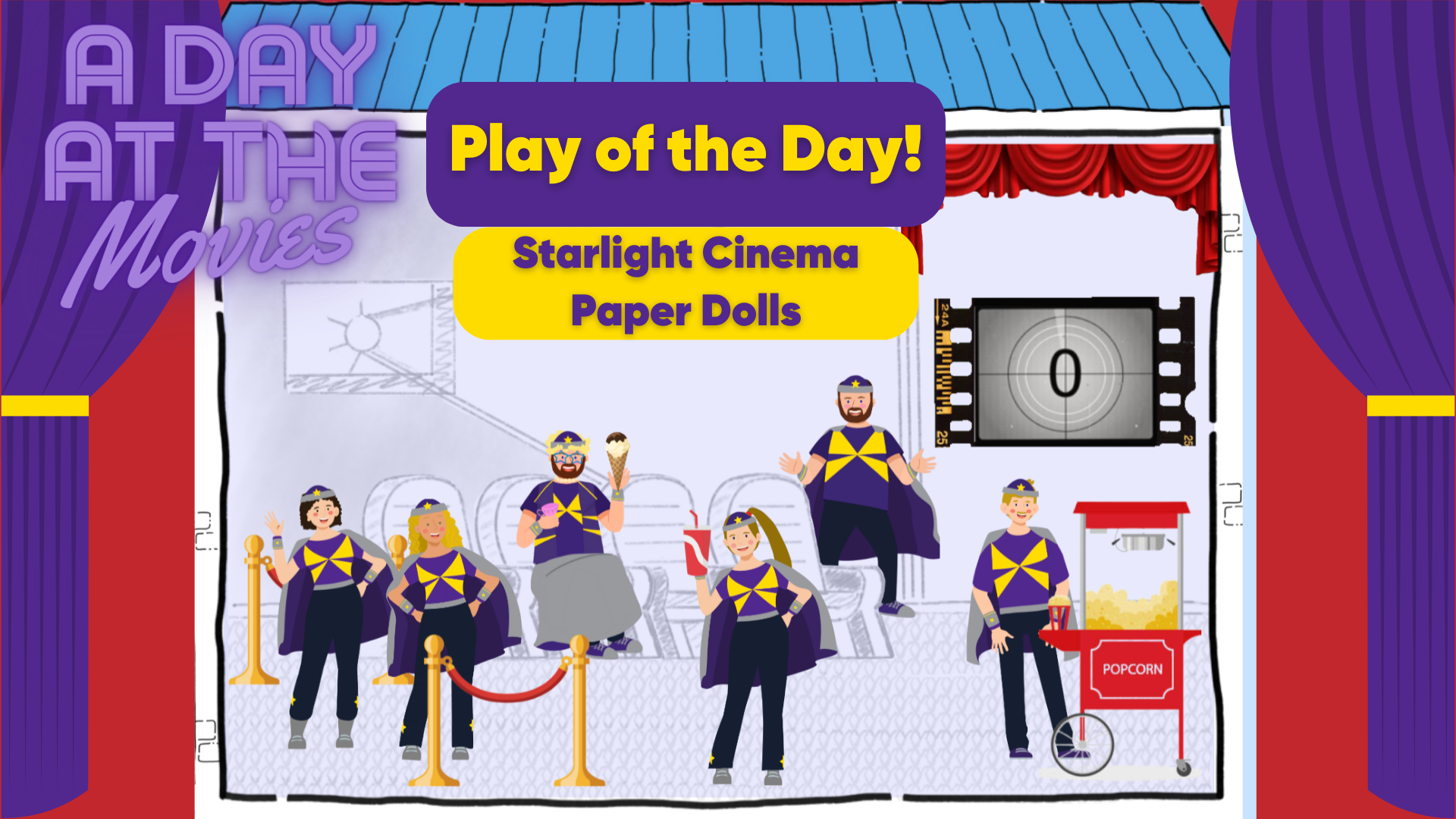 Starlight Cinema Paper Dolls