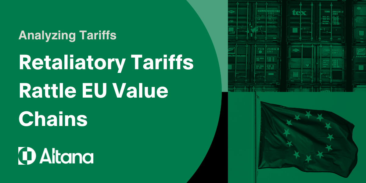 Retaliatory Tariffs Rattle EU Supply Chain, Hitting Value Chains of ...