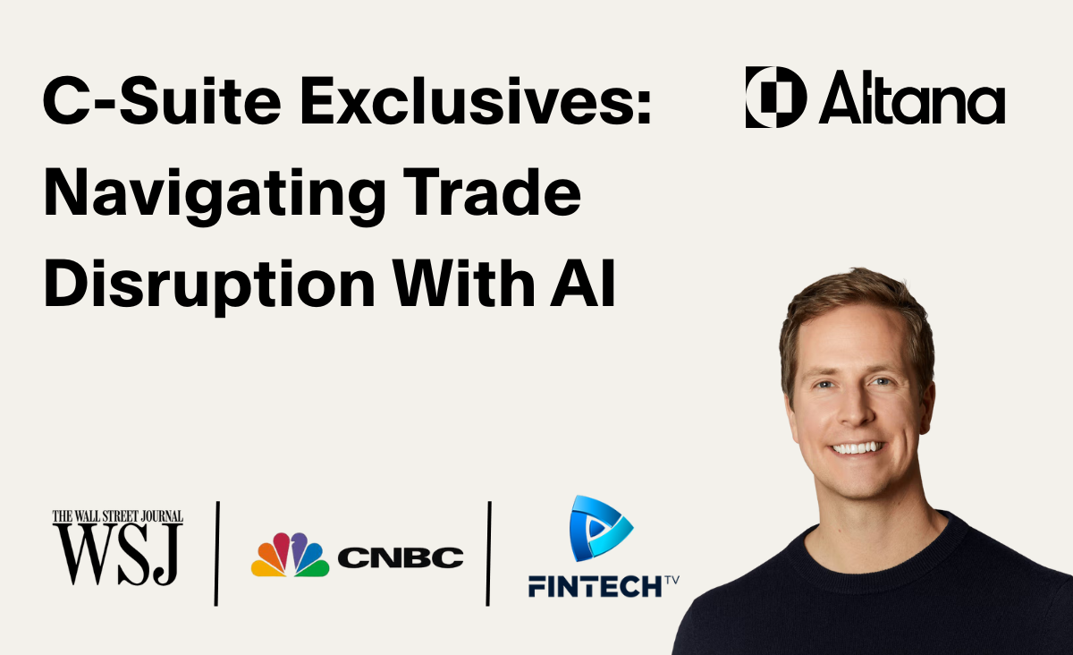 C-Suite Exclusive: WSJ, CNBC Highlight Executives Using Altana's AI to ...