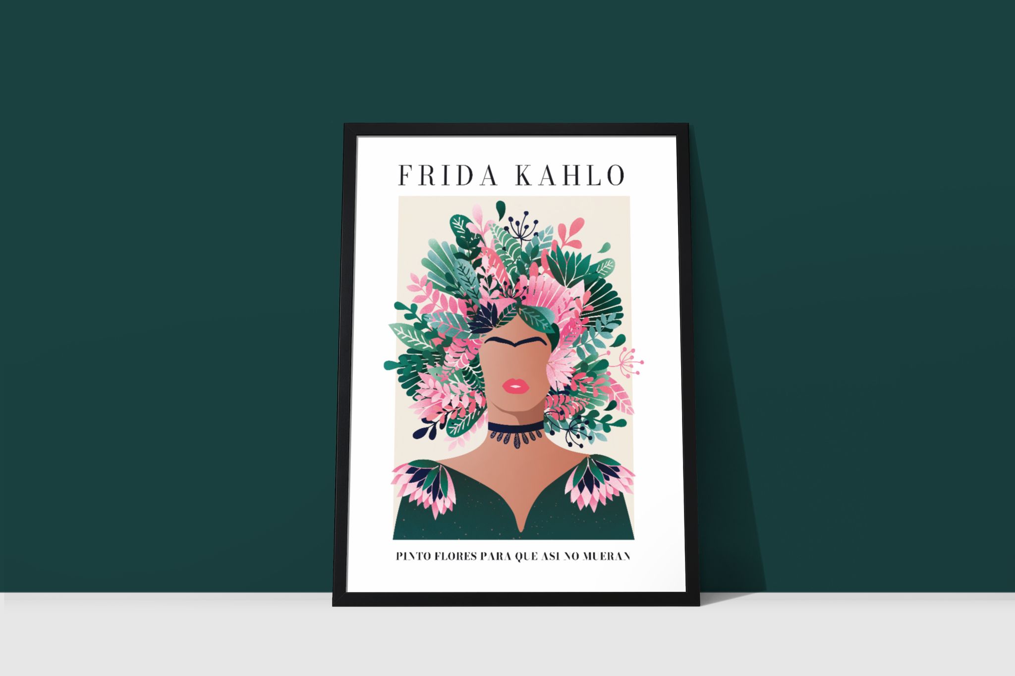 Affiche Frida Kahlo — Mâtcha Designs