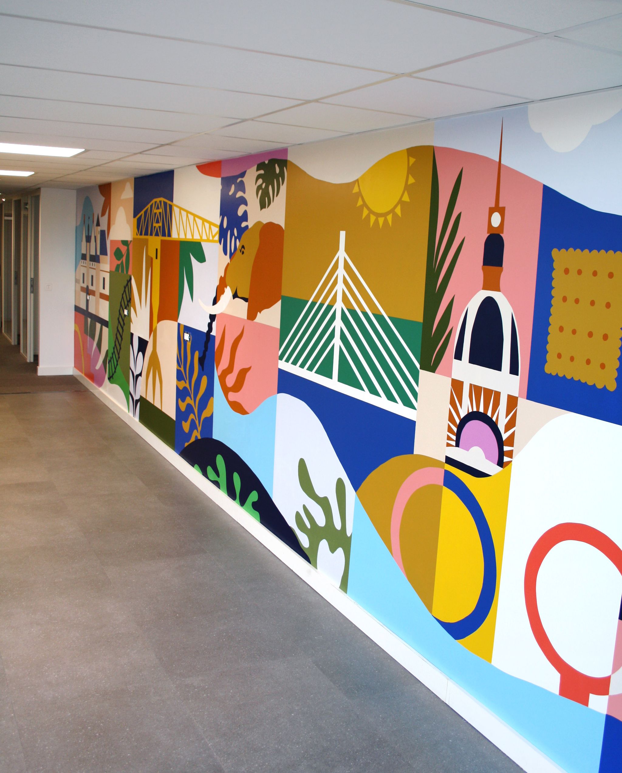 Fresque murale — Mâtcha Designs