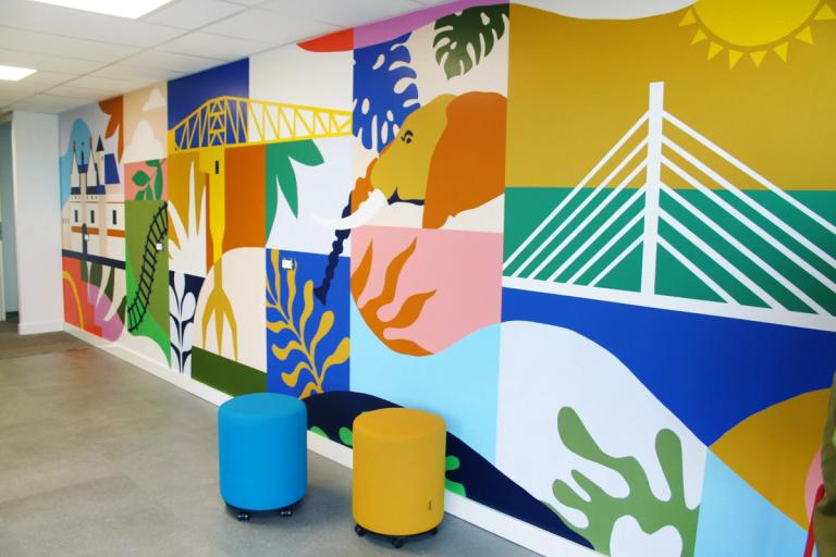 Fresque murale — Mâtcha Designs