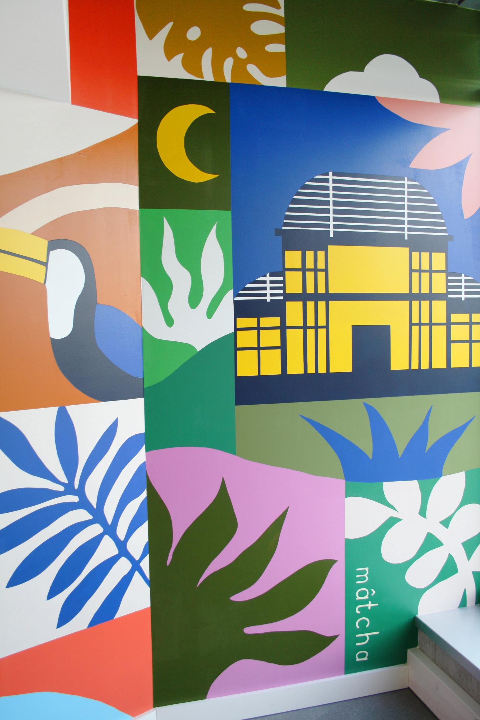 Fresque murale — Mâtcha Designs