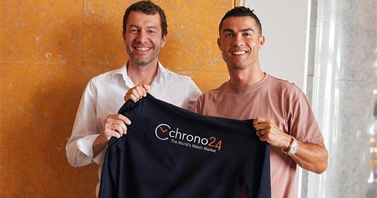 Cristiano Ronaldo wird Investor bei Chrono24 — Chrono24