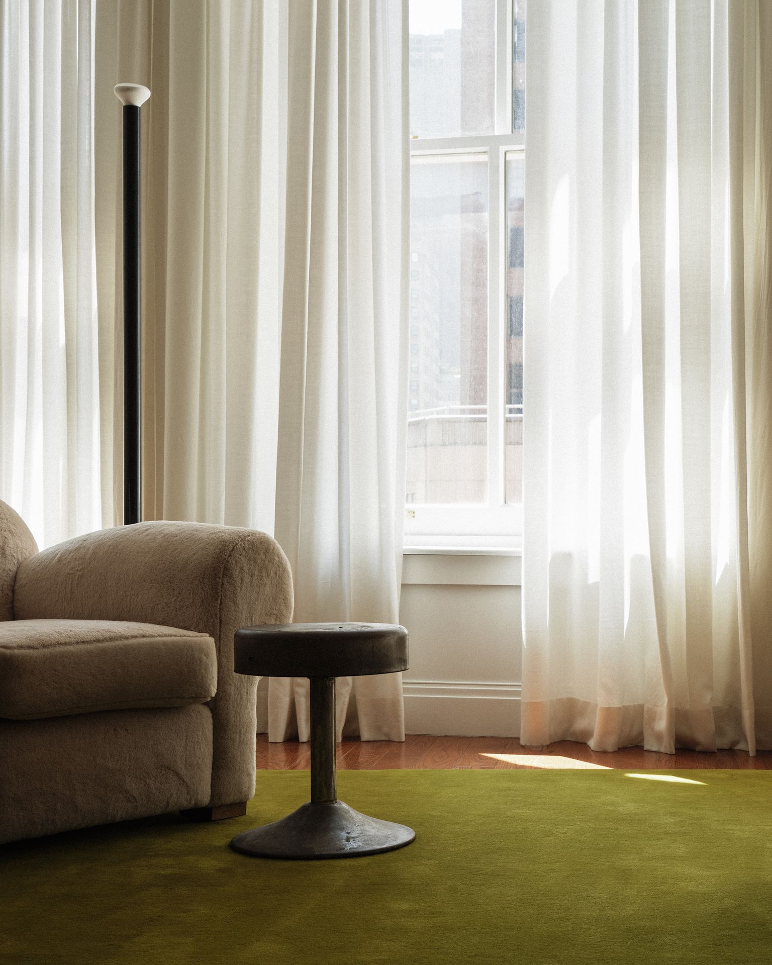 The Sheer Linen – Natural White | Sheer Linen Curtains | NORDIC KNOTS