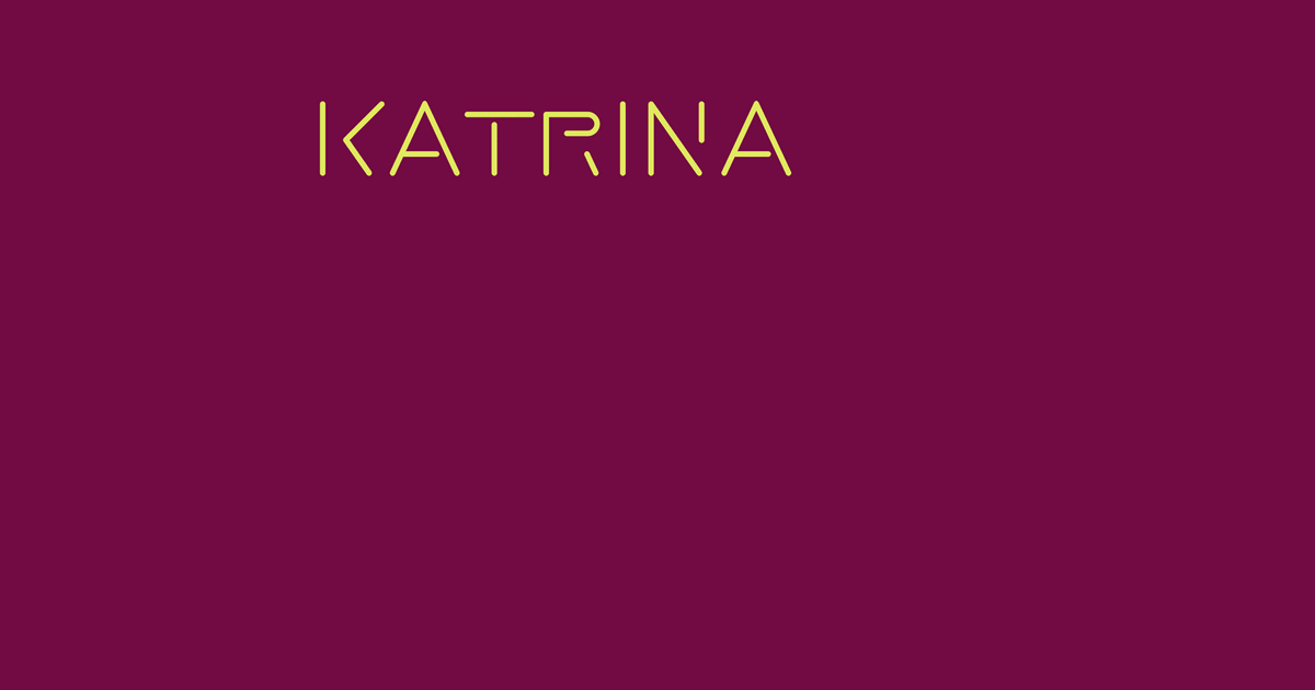 Katrina Talks | Louise Agency