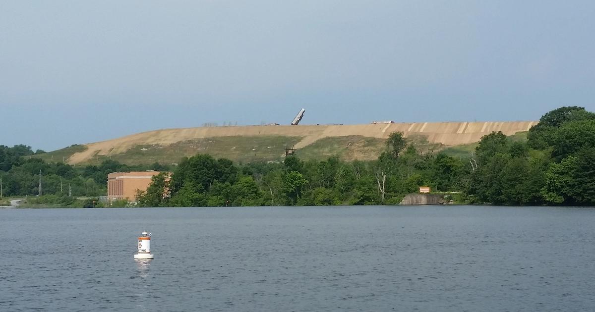On patrol: Colonie Landfill on the Mohawk River