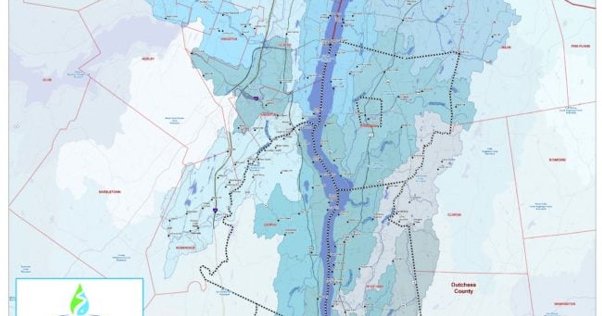 Hudson 7 Source Waters Map